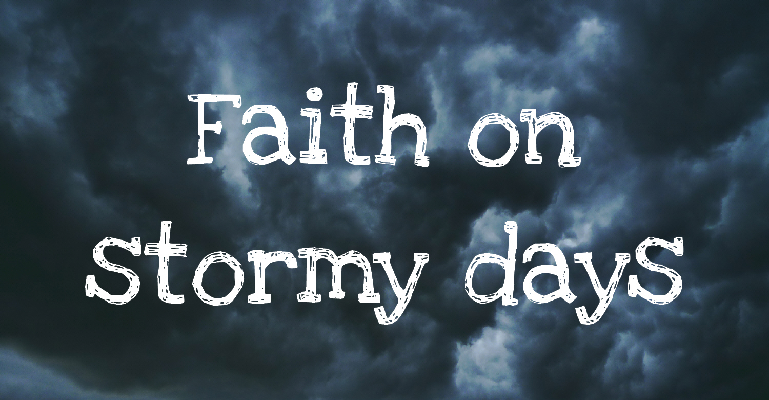 Faith On Stormy Days Mark 4 35 41 Salford Elim Church