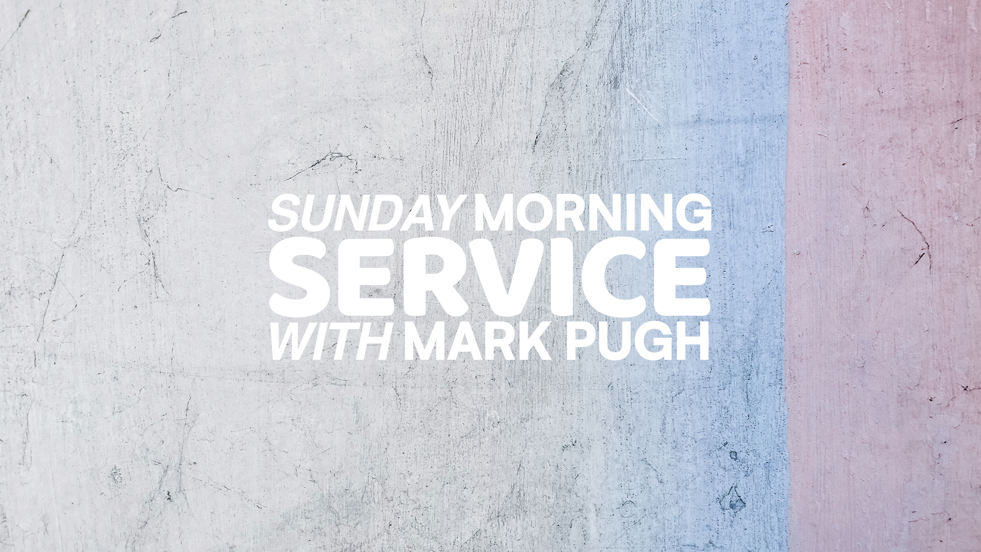 Sunday Morning Service With Mark Pugh | Salford Elim Church